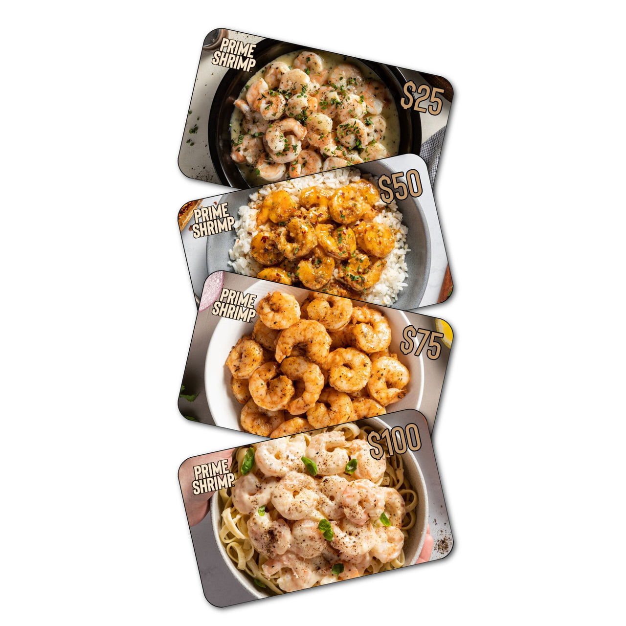 Prime Shrimp Gift Cards | A Tasty Meal & Gift for Any Occasion